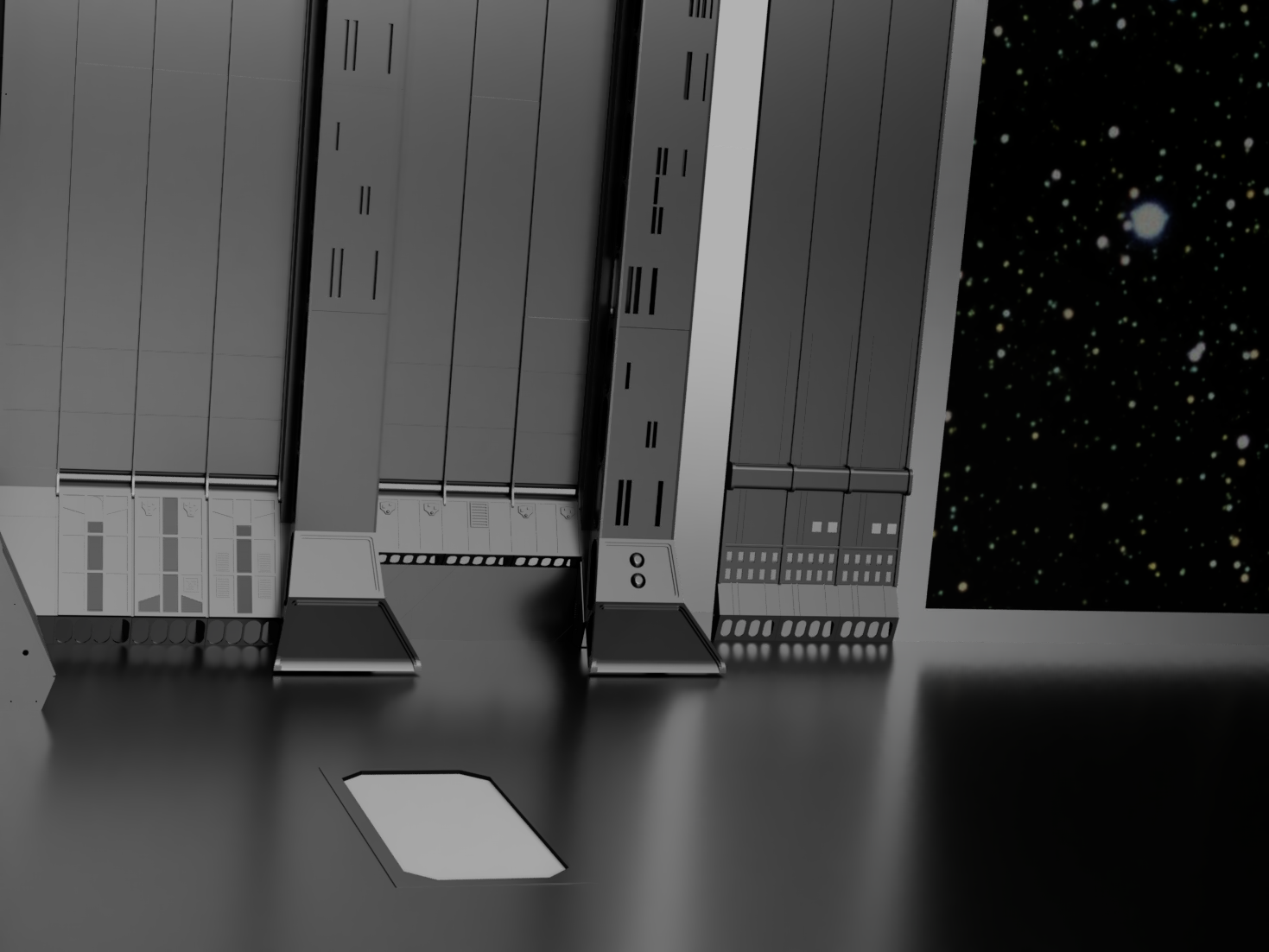 3D file Imperial Docking Bay Diorama - Death Star - Star Destroyer ⭐ ...