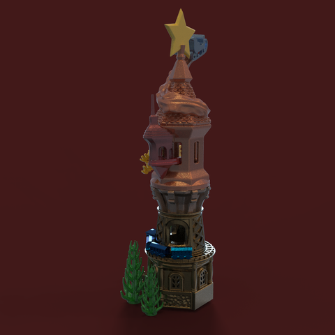 Download free 3D printing designs CHRISTMAS TOWER ・ Cults