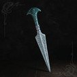 Download 3D printer designs Bellatrix Lestrange Dagger - Harry Potter ...