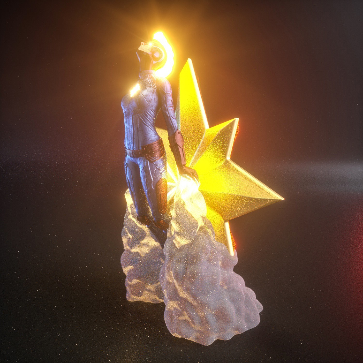 STL file Captain Marvel 🦸・3D printer model to download・Cults