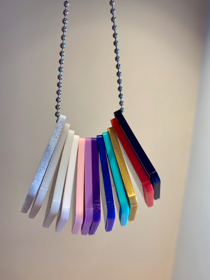 Free STL file Filament Color Swatch Tile・3D printable design to ...