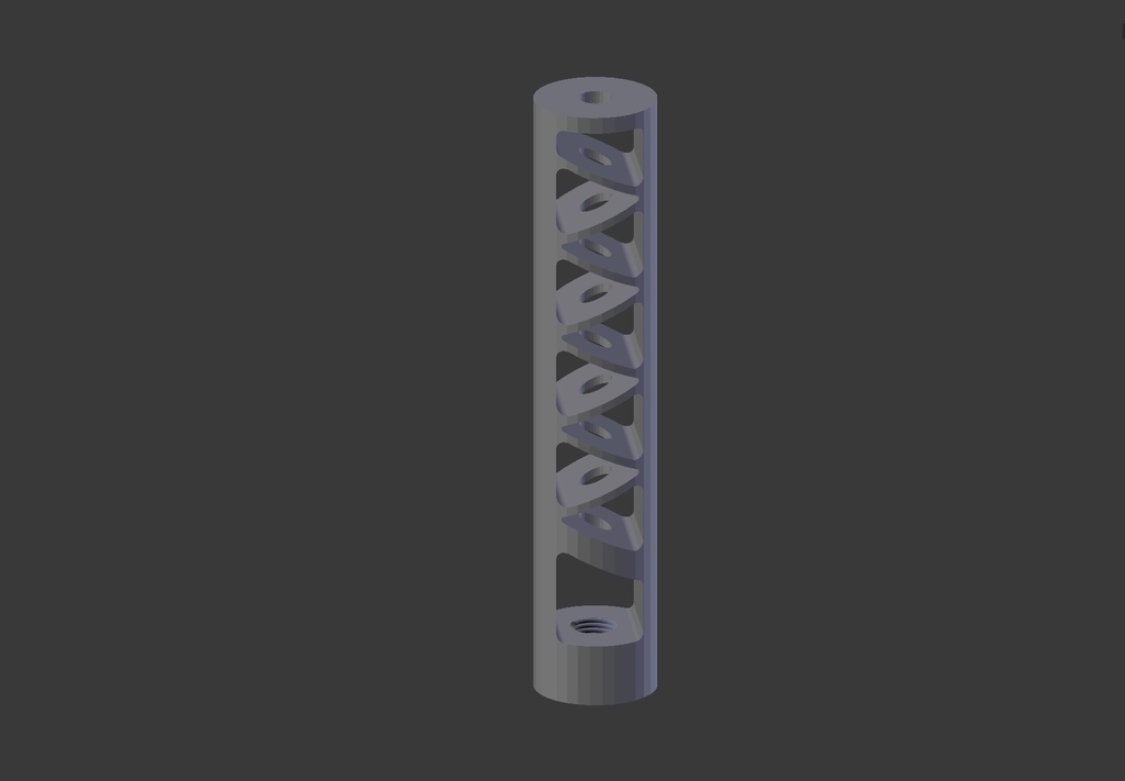3D file Silencer / Real Suppressor .22lr (1/2"-20 + 1/2"-28) 👽・3D print ...