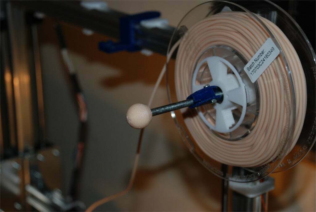 Free STL file K8200 Filament-Haltestangen-Aufsatz・Model to download and ...