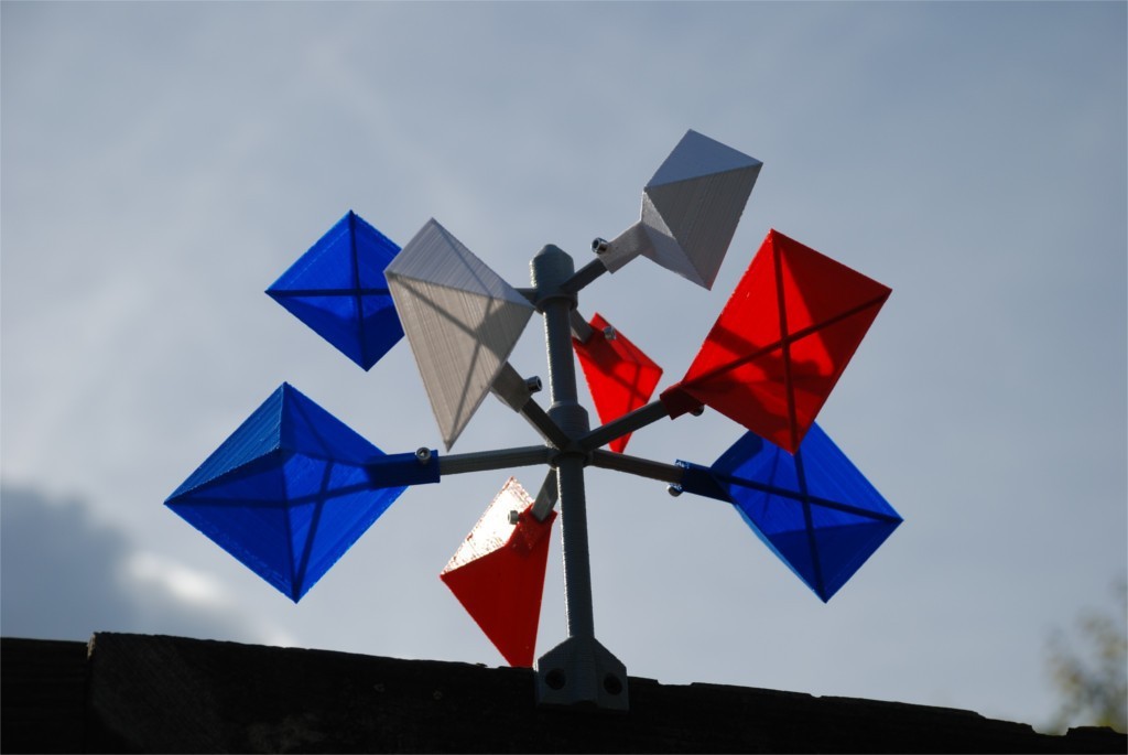 Free STL file Wind Gauge / Windspiel V4 (customizable)・3D printing ...