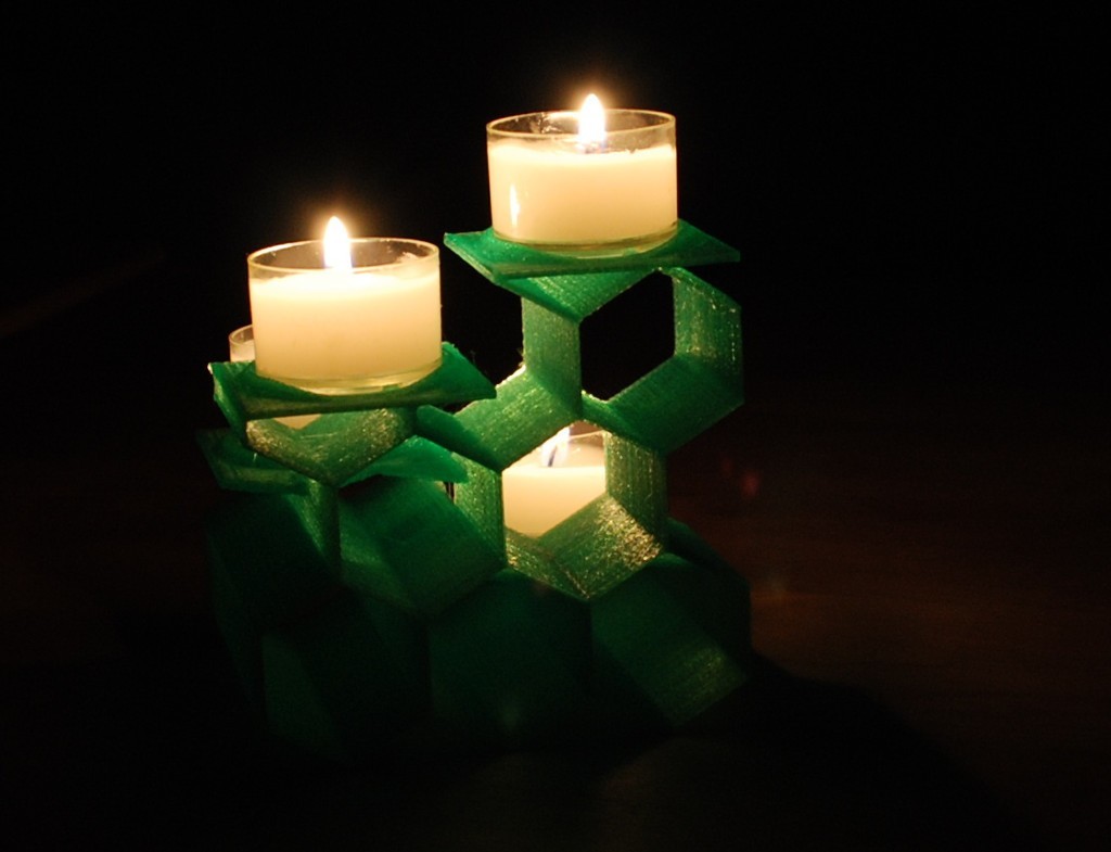 Free STL file Tea Light Stairway from Hex-Tubes・Model to download and ...