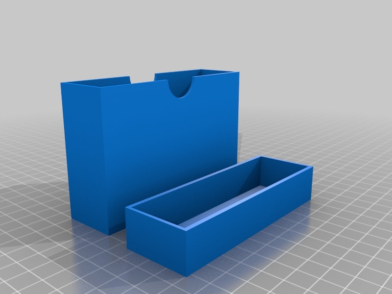 Free 3D file Card Box Organizer・3D printing template to download・Cults