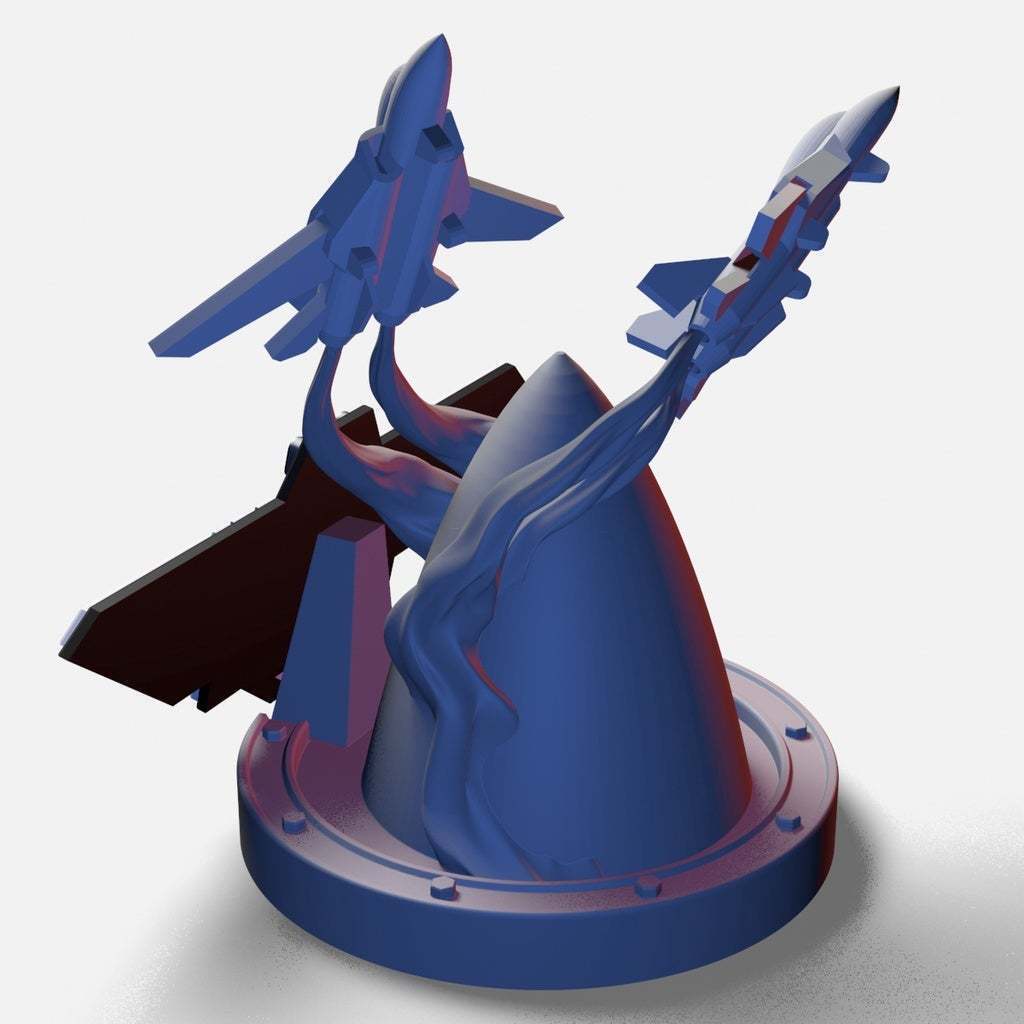 Free STL file Top Gun Tribute Stand 🔝・3D print design to download・Cults