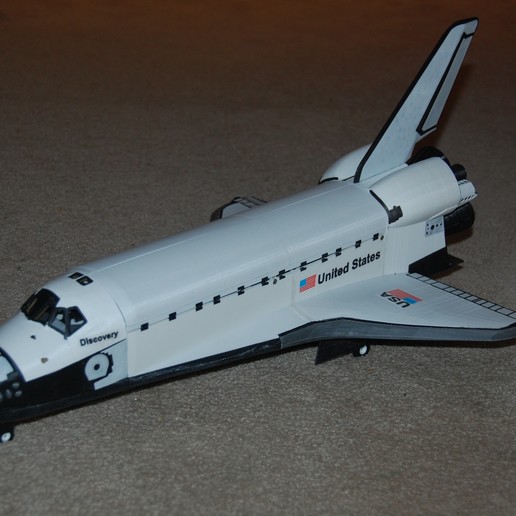3D printed space shuttle STS31 hubble discovery pack 3/3 ・ Cults