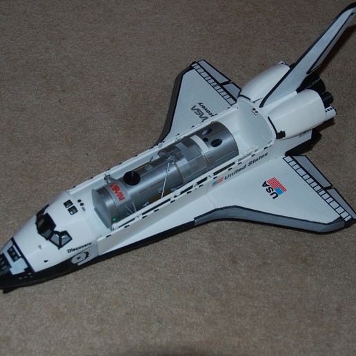 3D printed space shuttle STS31 hubble discovery pack 3/3 ・ Cults