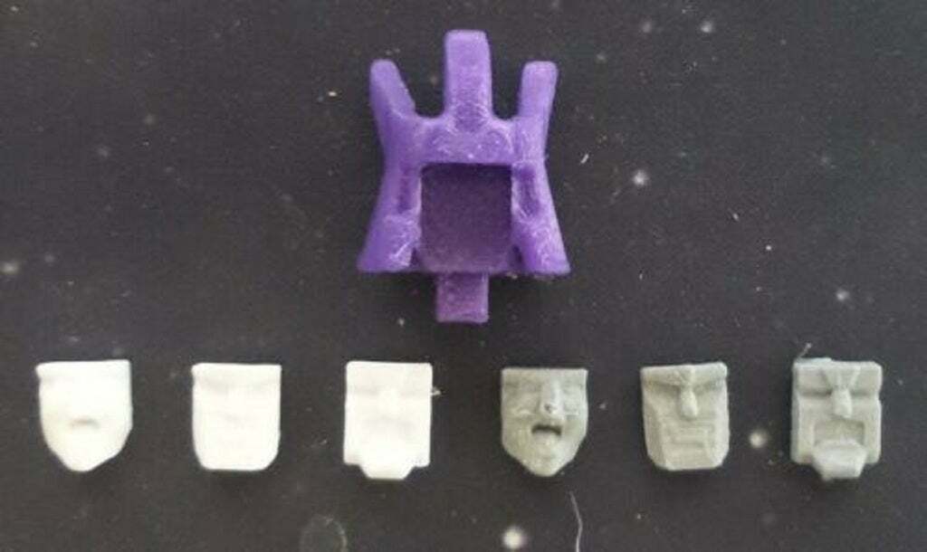 Free STL file Transformers Titans Returns Galvatron Head and Face ...