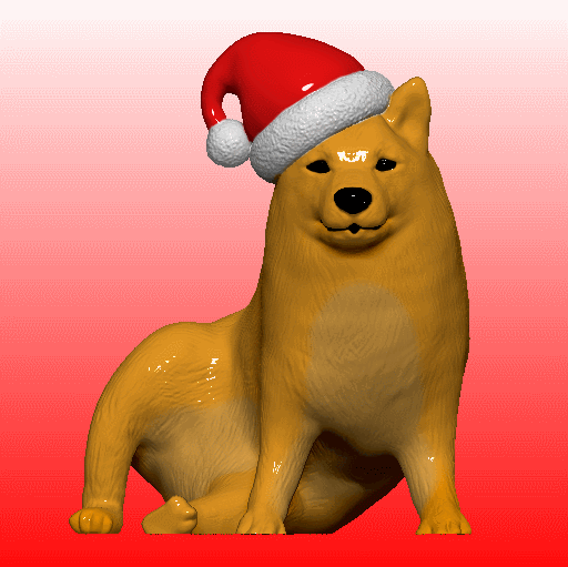 STL file 🎄 Cheems Navideño 🎄🎅・Model to download and 3D print・Cults