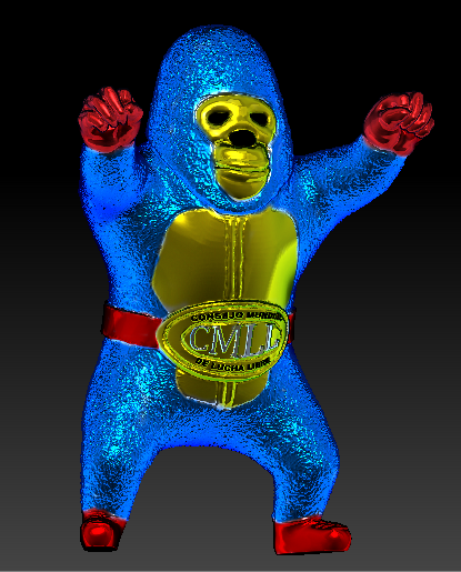 STL file Kemonito wrestler in 3D・3D print design to download・Cults