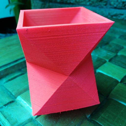 Download OBJ file Planter triangle pot • 3D printable model ・ Cults