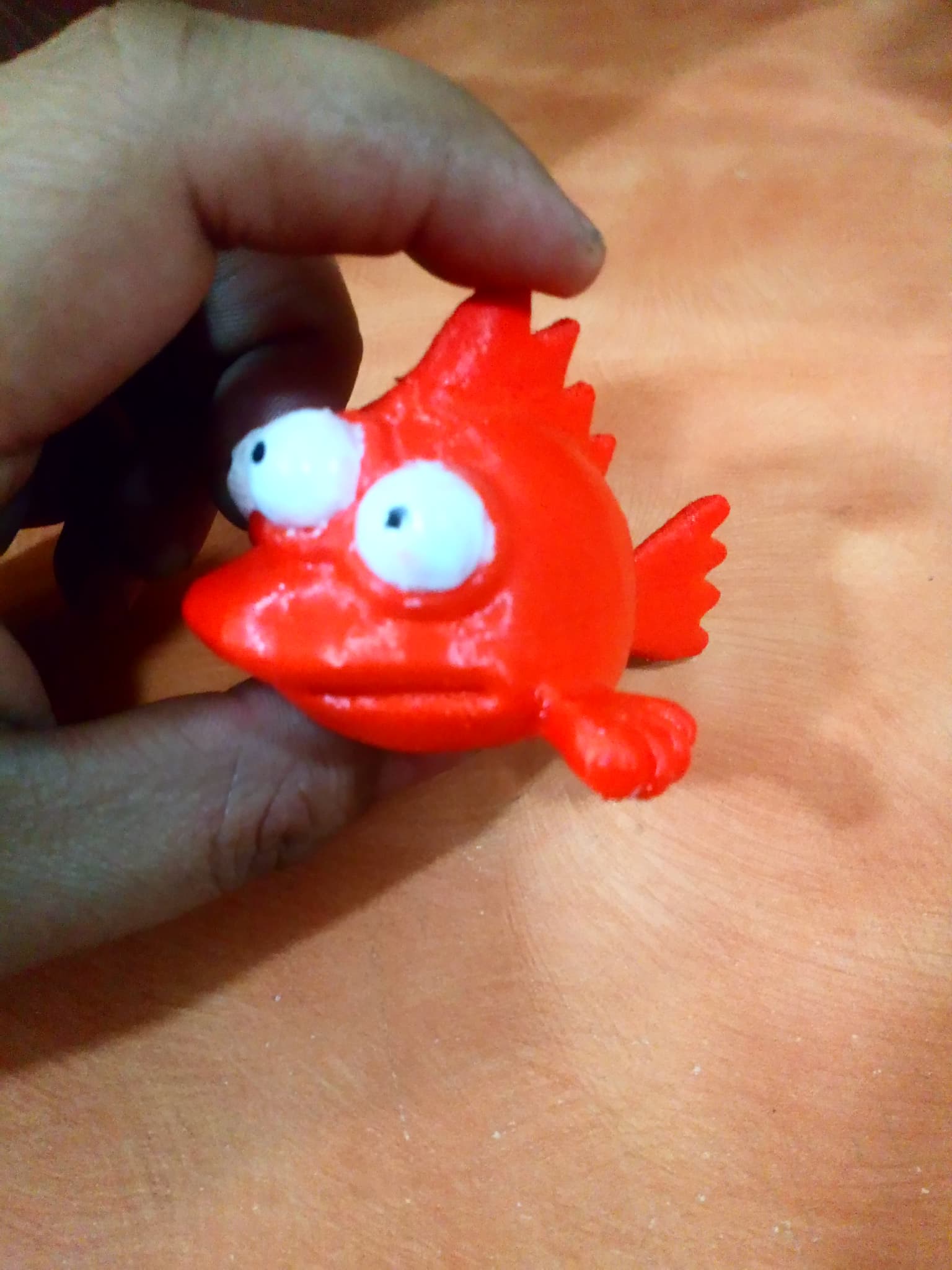 STL file Blinky fish the simpson・3D printer design to download・Cults