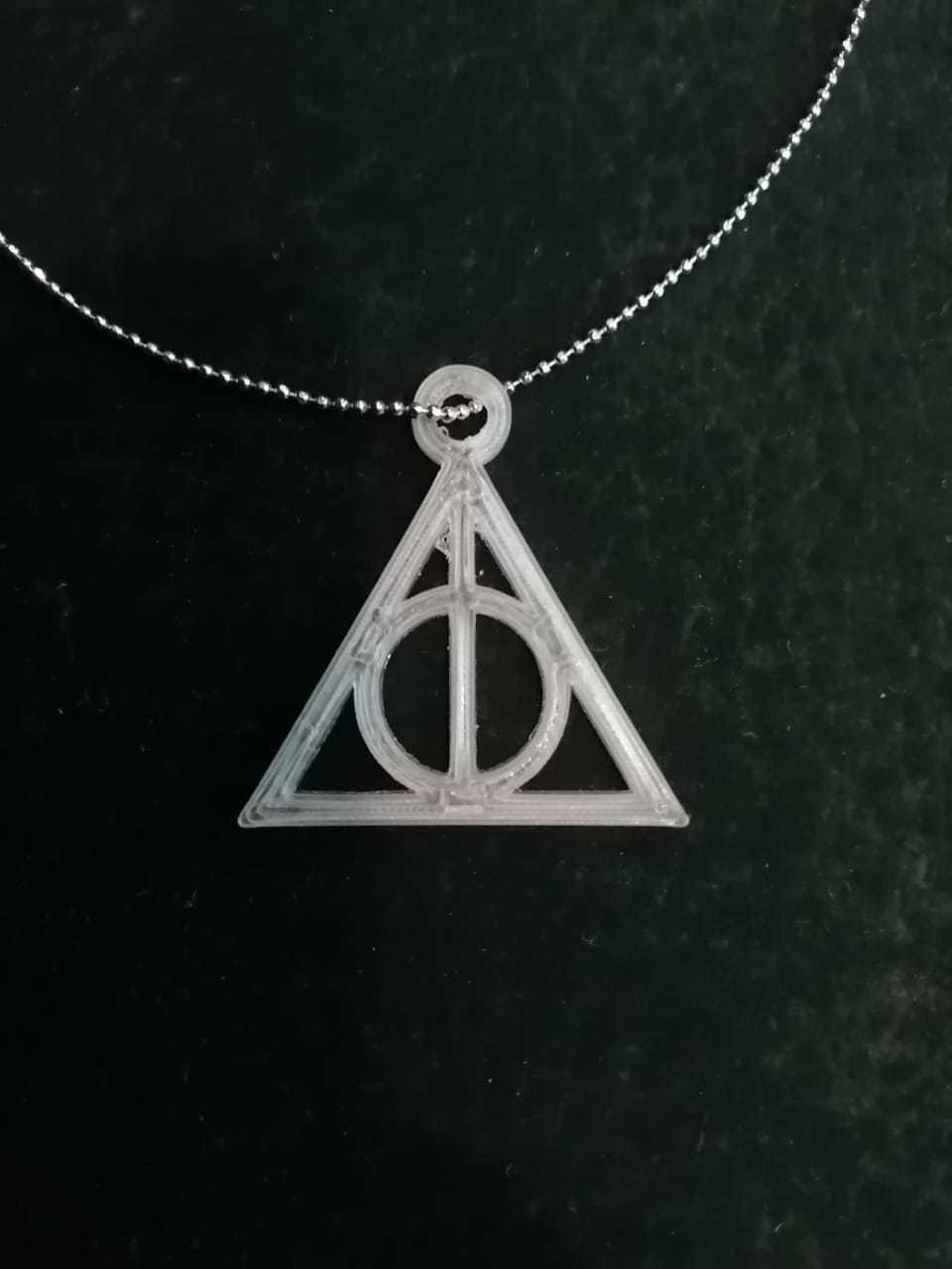 The Deathly Hallows Symbol Necklace