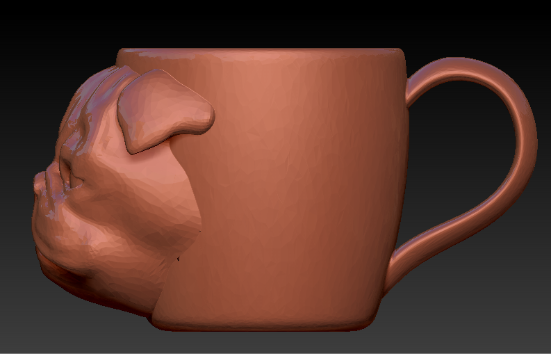 Free STL file Pug mug・Design to download and 3D print・Cults