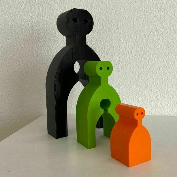 Free STL file Art puppets・Object to download and to 3D print・Cults