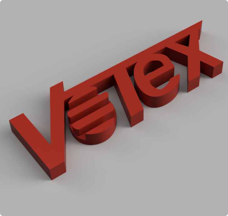 STL file Votex emblem on wheel rim for VW Golf II GTI・3D print design ...