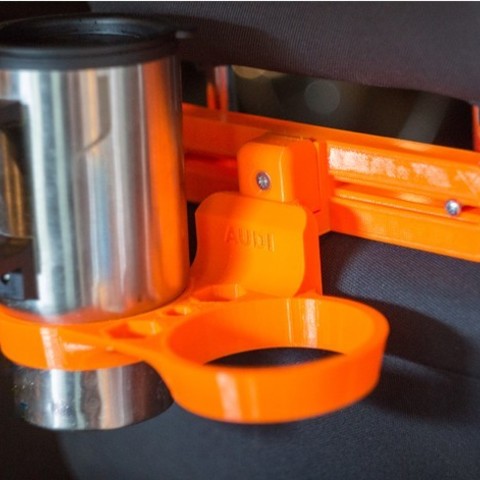 Download free 3D printing designs Cup holder for car headrest ・ Cults