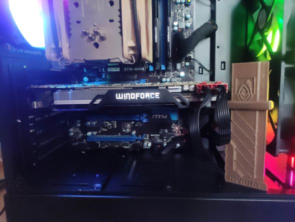 STL file GPU support, stand for Graphics card 📱・3D printing idea to ...