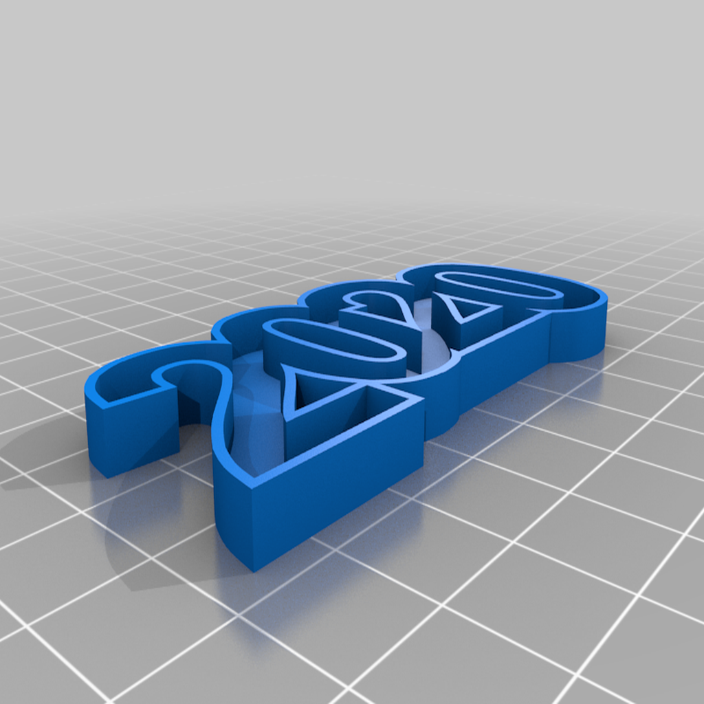 Free 3D file Black Red Gold 2020・3D print design to download・Cults