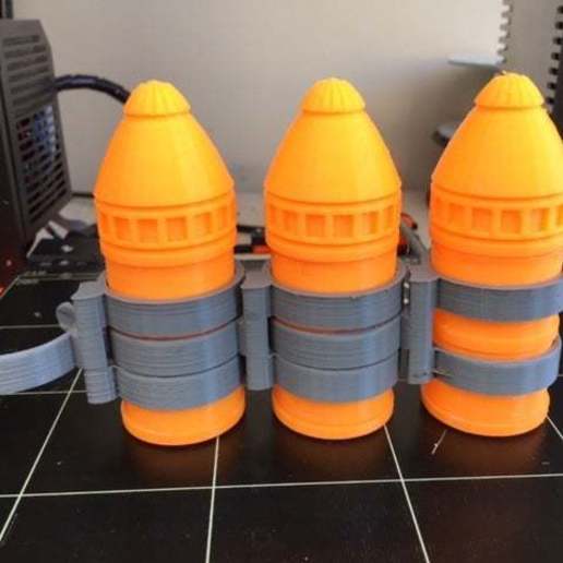 Download free STL file Bolter ammo Warhammer 40K Space Marine • 3D ...