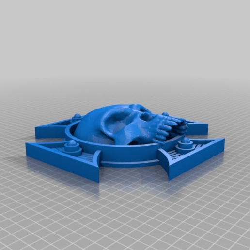 Download free STL file Crux Terminatus Warhammer 40k • 3D printer model ...