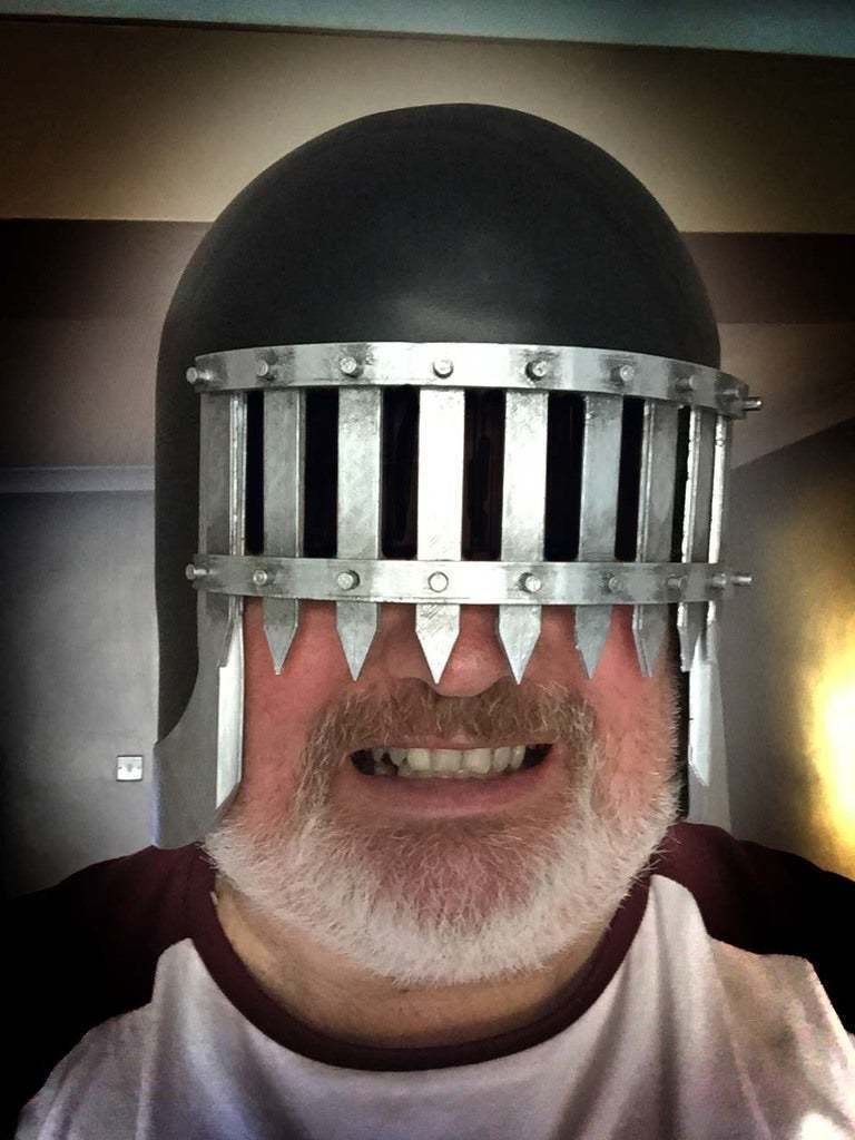 Download free STL file Judge Death Helmet • 3D printing template ・ Cults