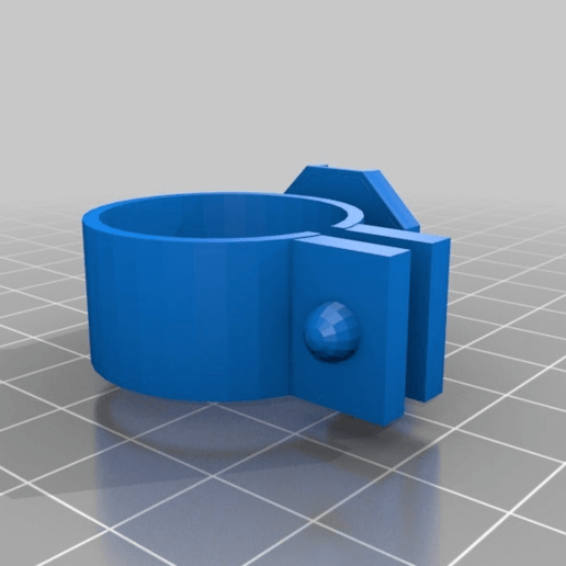 Download free STL file Klickfast 24 mm torch holder • Template to 3D ...