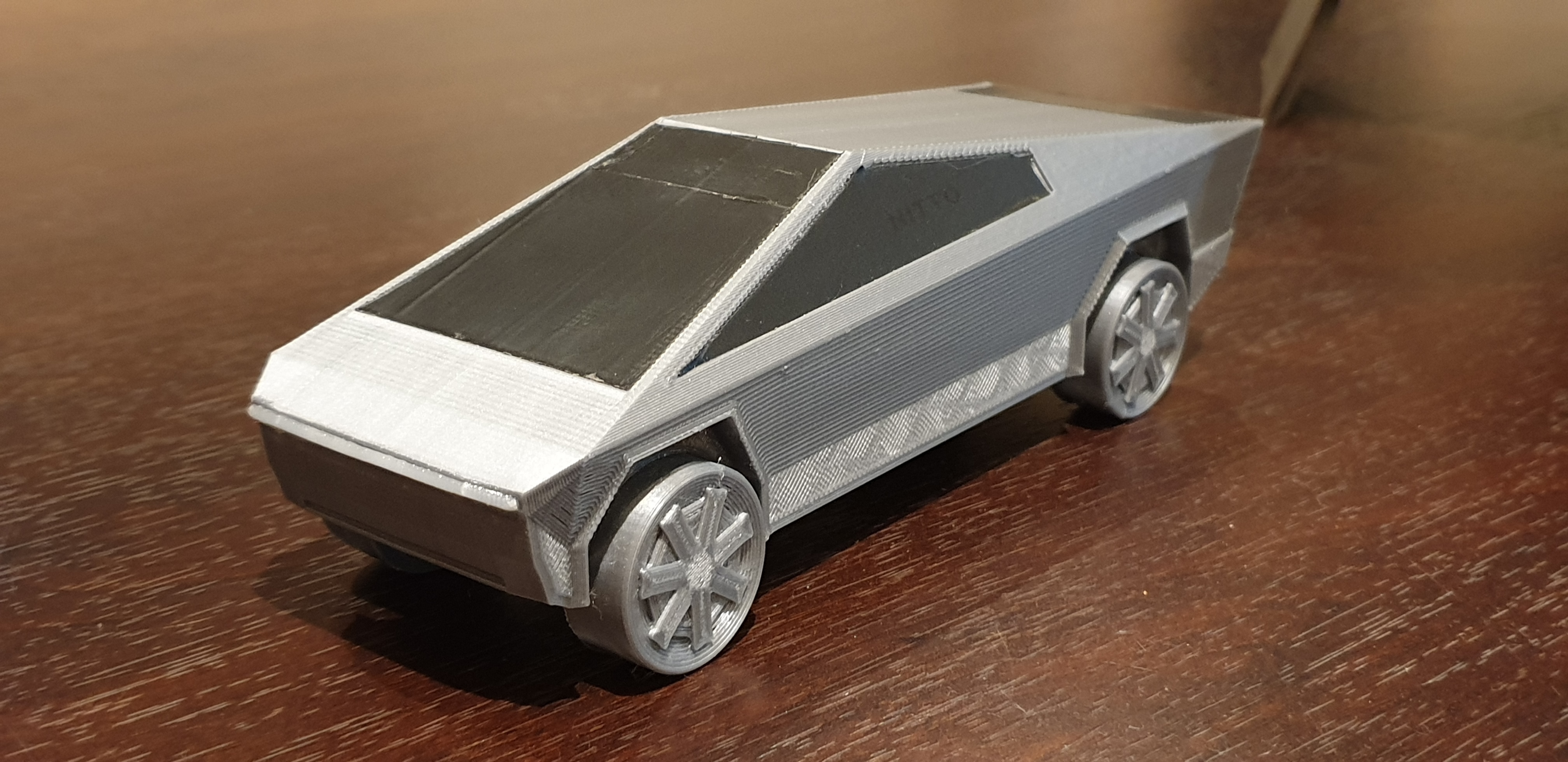 3D printed Tesla Cybertruck • made with Creality CR10S ・ Cults
