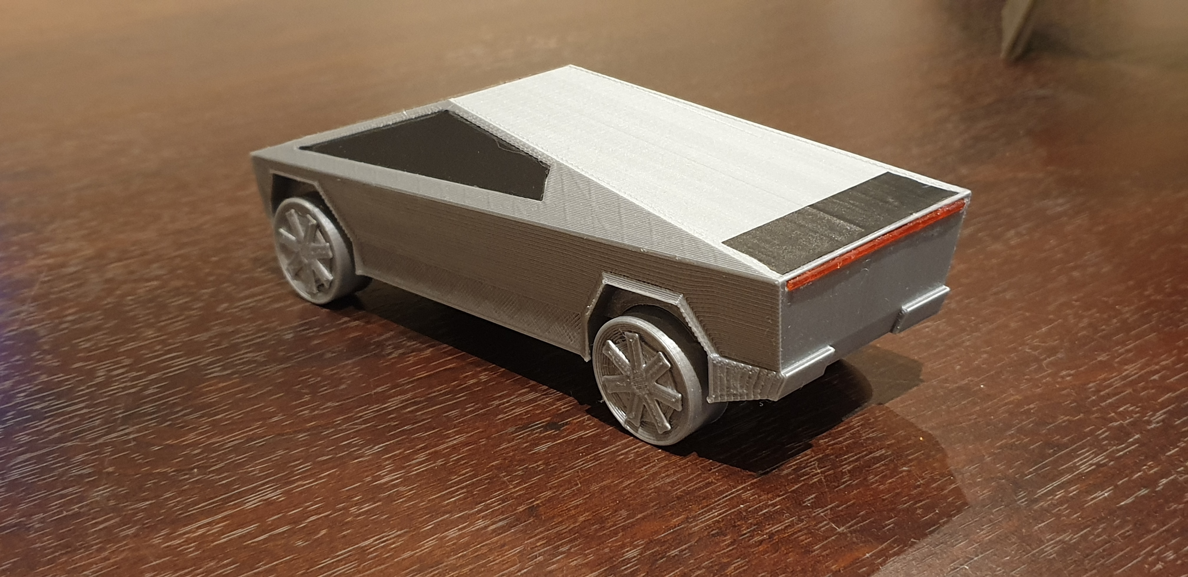 3D printed Tesla Cybertruck • made with Creality CR10S ・ Cults
