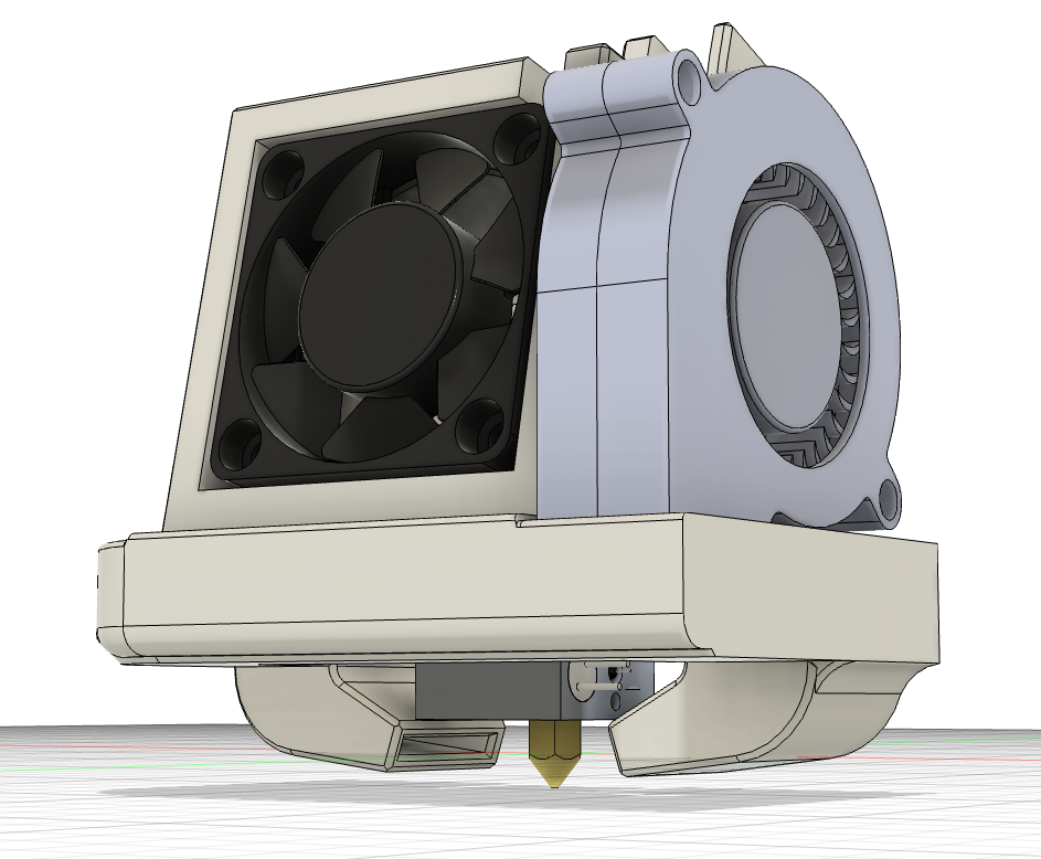 Free STL file Satsana Ender 3 5015 Fan Duct Remix 🧞‍♂️・3D printing idea to download・Cults