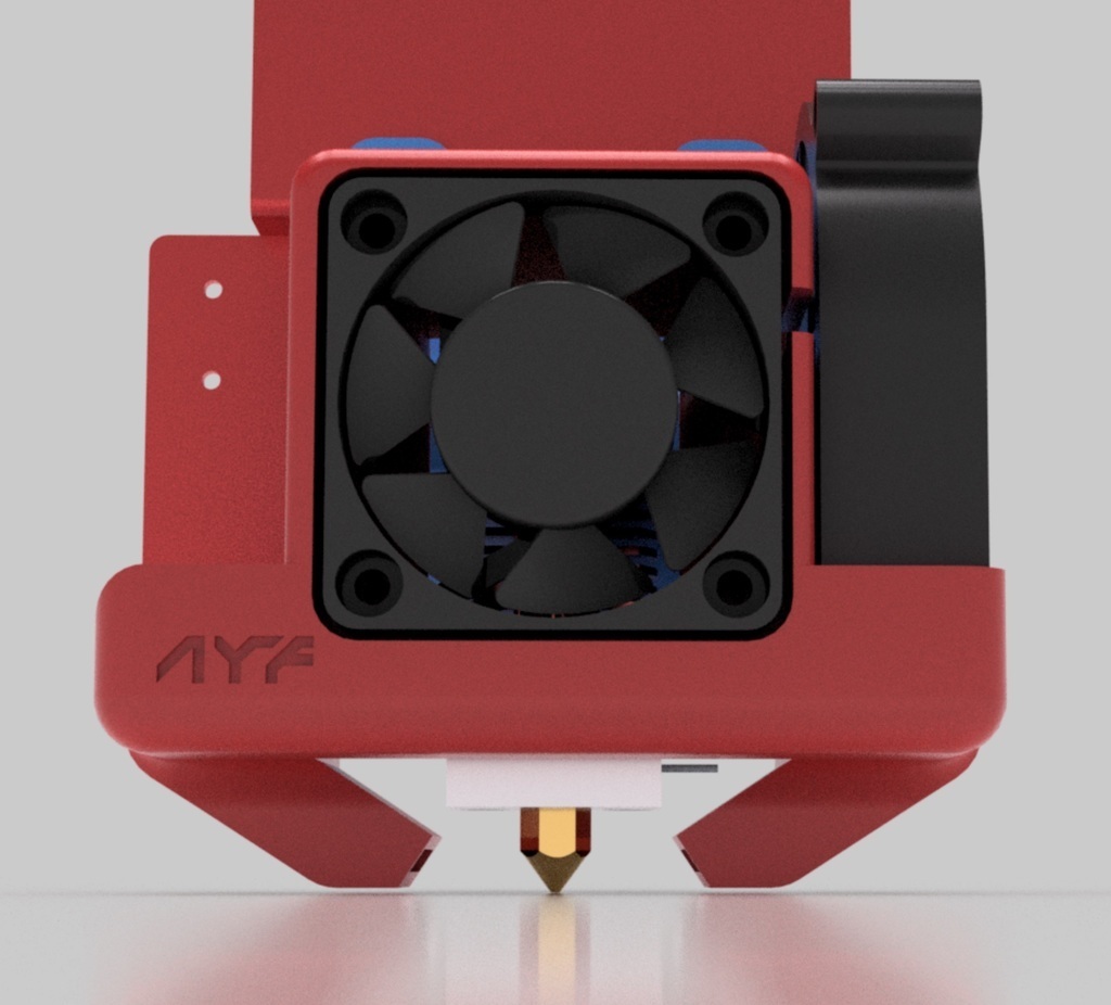 Free STL file AYF Creativity CY 300 Fan Duct 🔧・3D printing template to ...