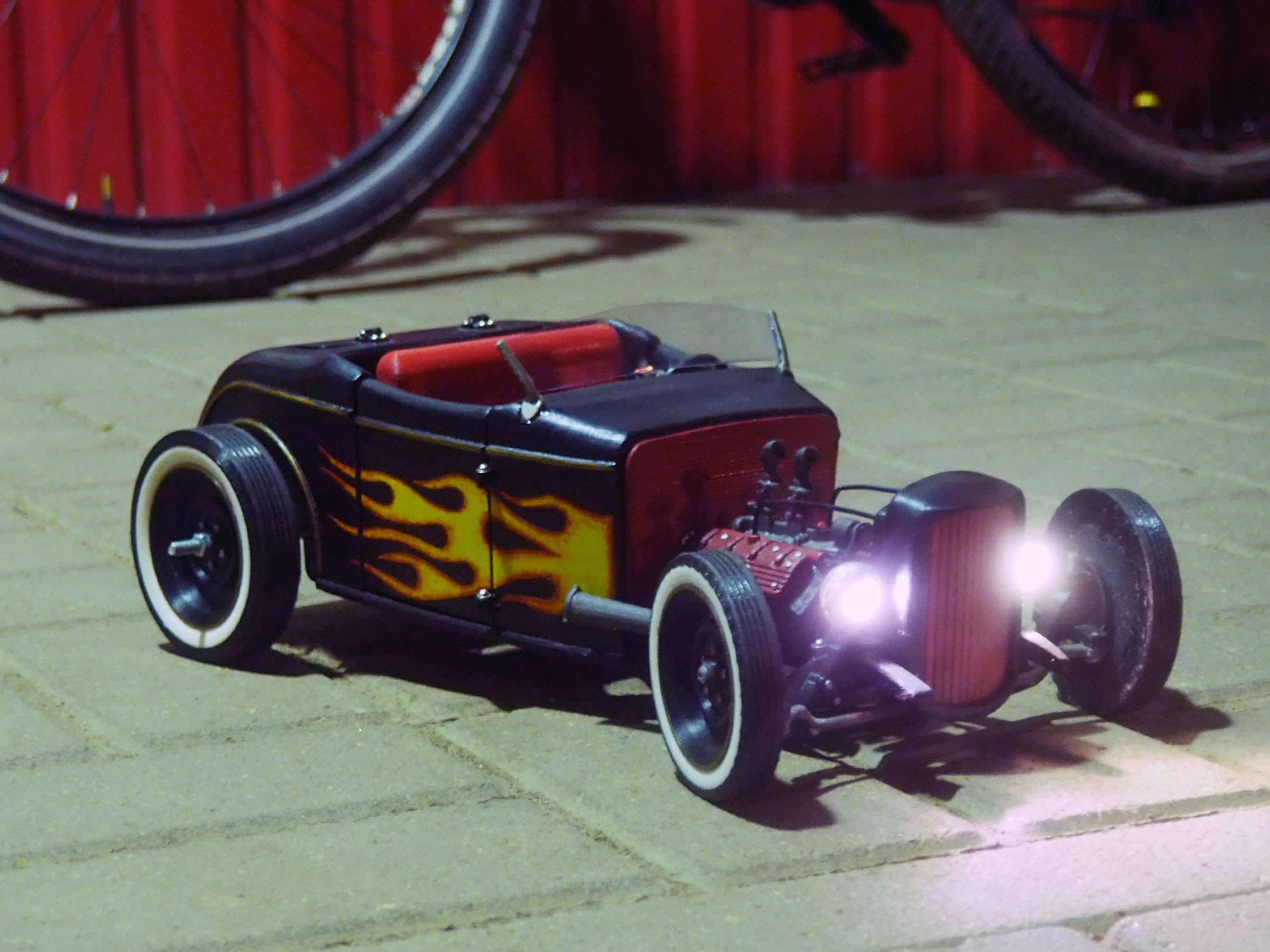 3D printable Hot Rod • made with FLsun delta printer・Cults