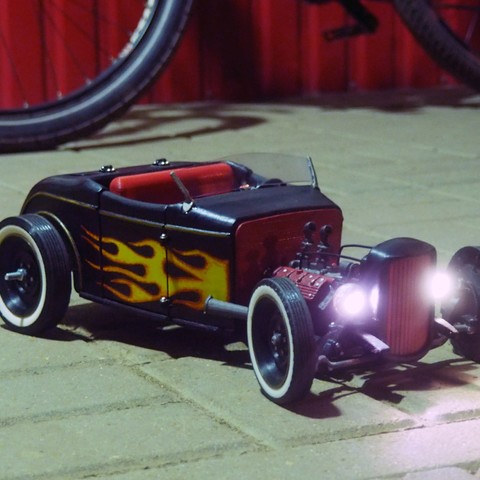 3D printing Hot Rod ・ Cults