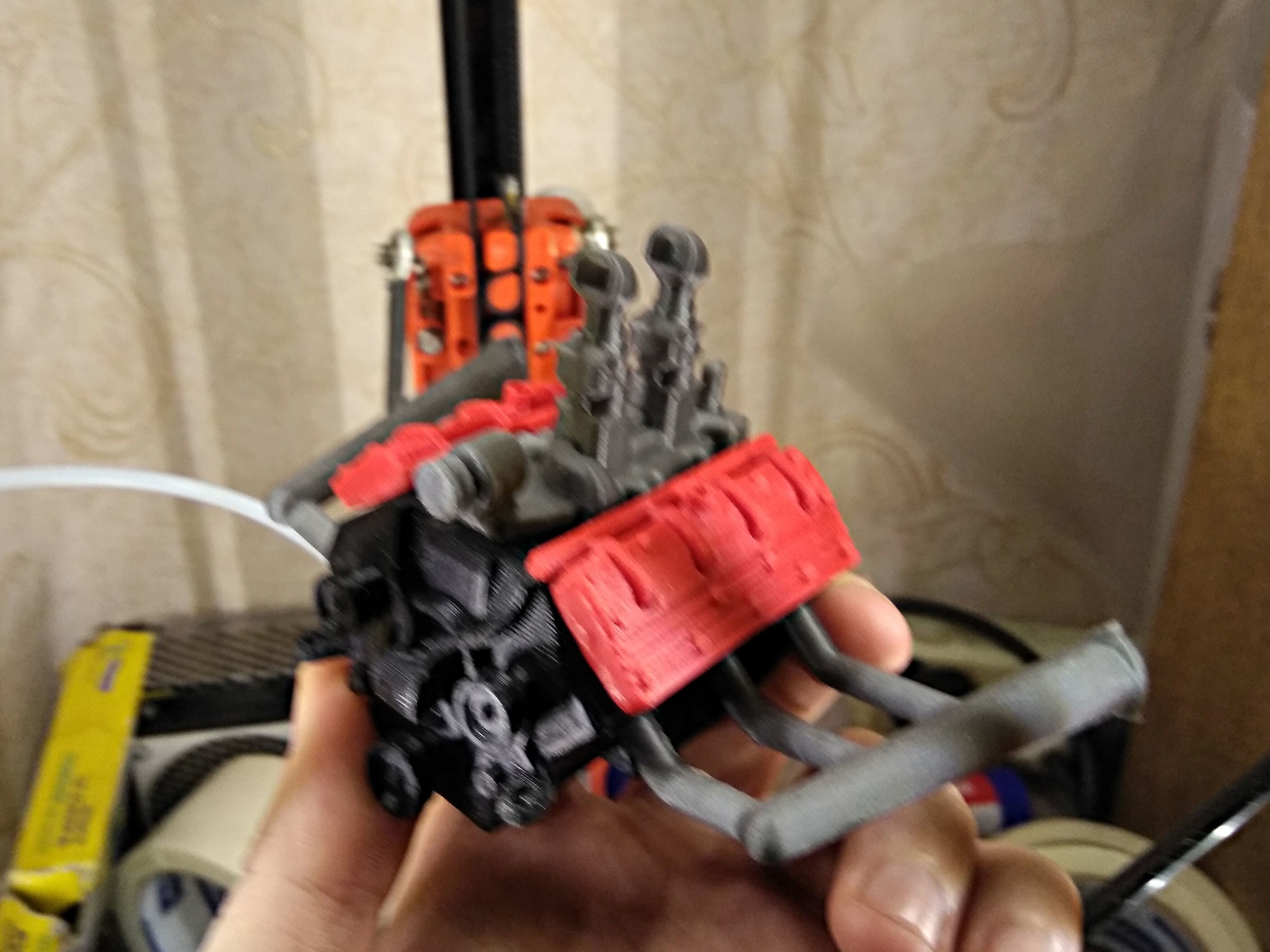 3D printable Hot Rod • made with FLsun delta printer・Cults