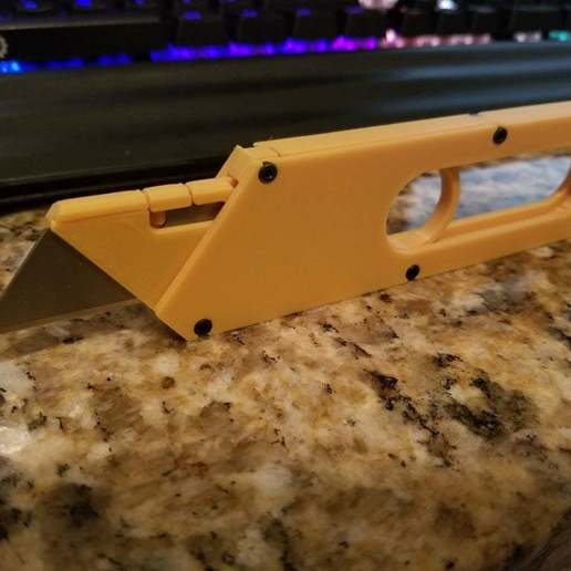 Download free 3D printer model Maker Knife 3D Printed Version ・ Cults