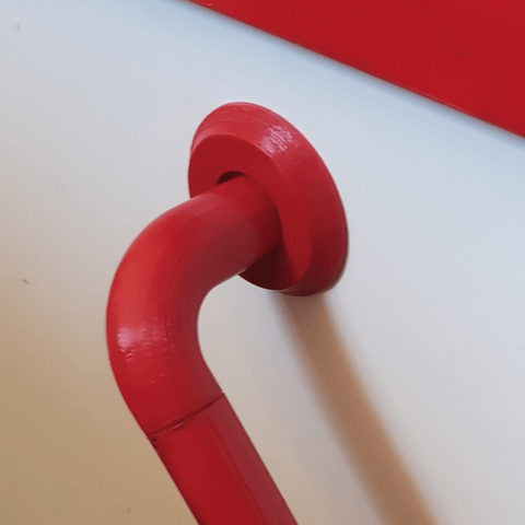 Download free 3D printer designs Hinge for PVC tube 5/8" ・ Cults