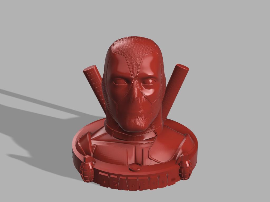 Free 3D file DeadPool・3D print design to download・Cults