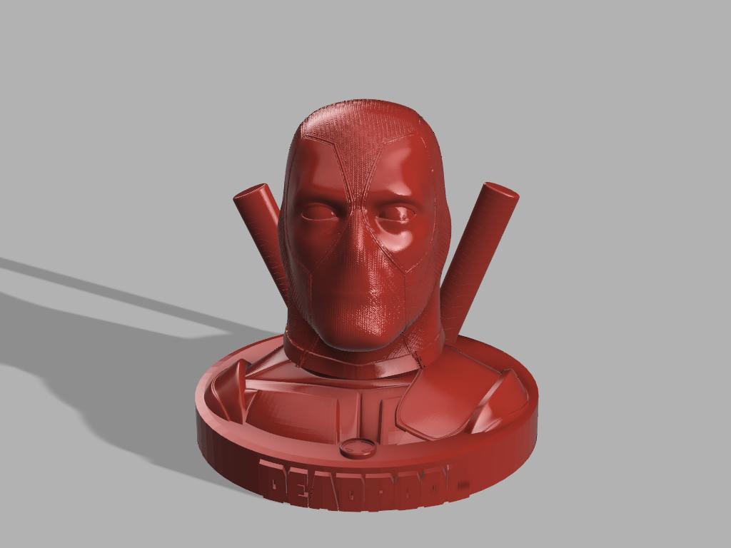 Free 3D file DeadPool・3D print design to download・Cults