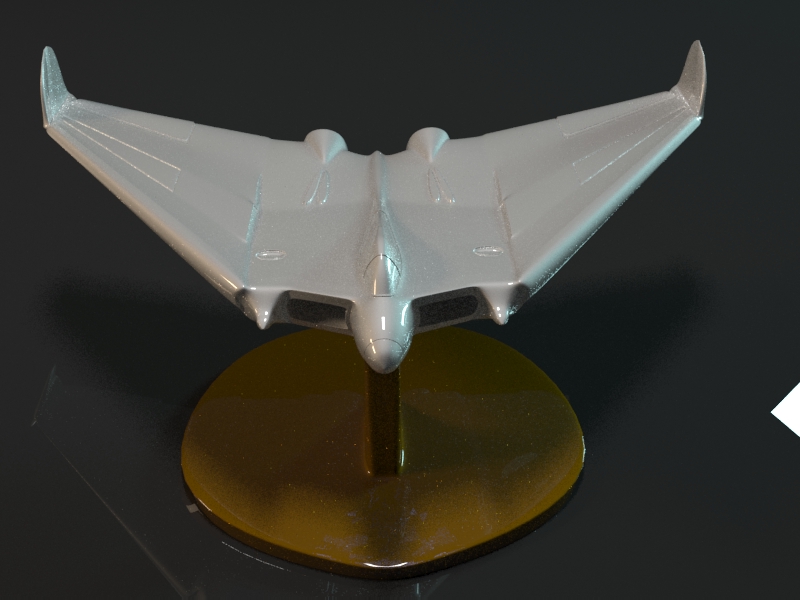 Free STL file Burnelli flying wing 1953・Design to download and 3D print ...
