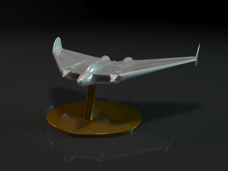 Free STL file Burnelli flying wing 1953・Design to download and 3D print ...