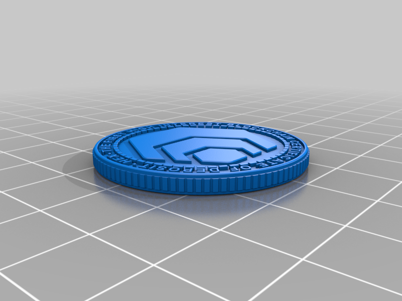 Free 3D file HEX Crypto Coin 🪙・3D print object to download・Cults