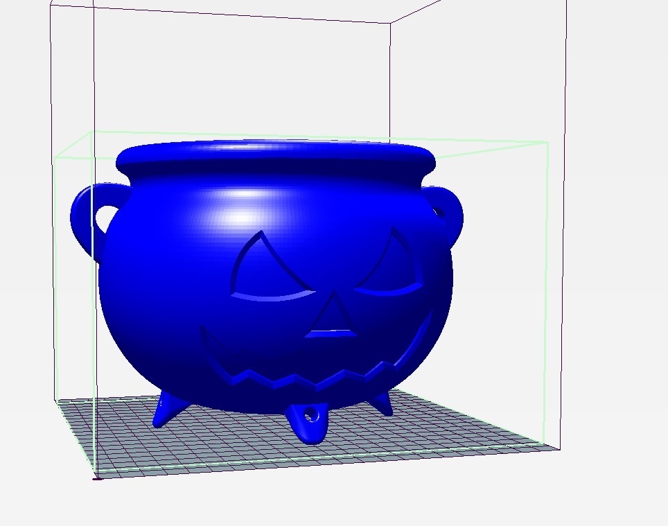 STL file cauldron for Halloween 3d model・3D printing design to download ...