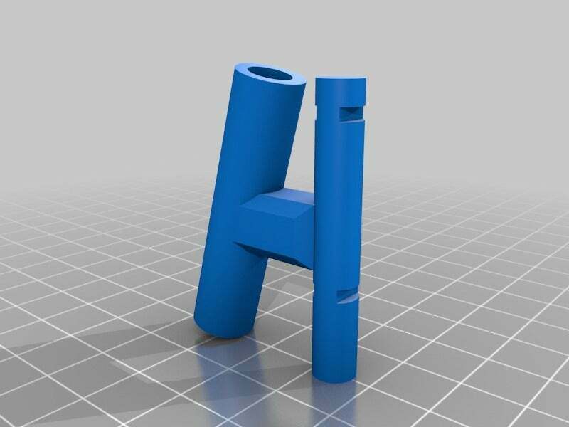 Free STL file Filament Tube Holder - MakerBot Replicator 2X 🪢・3D ...