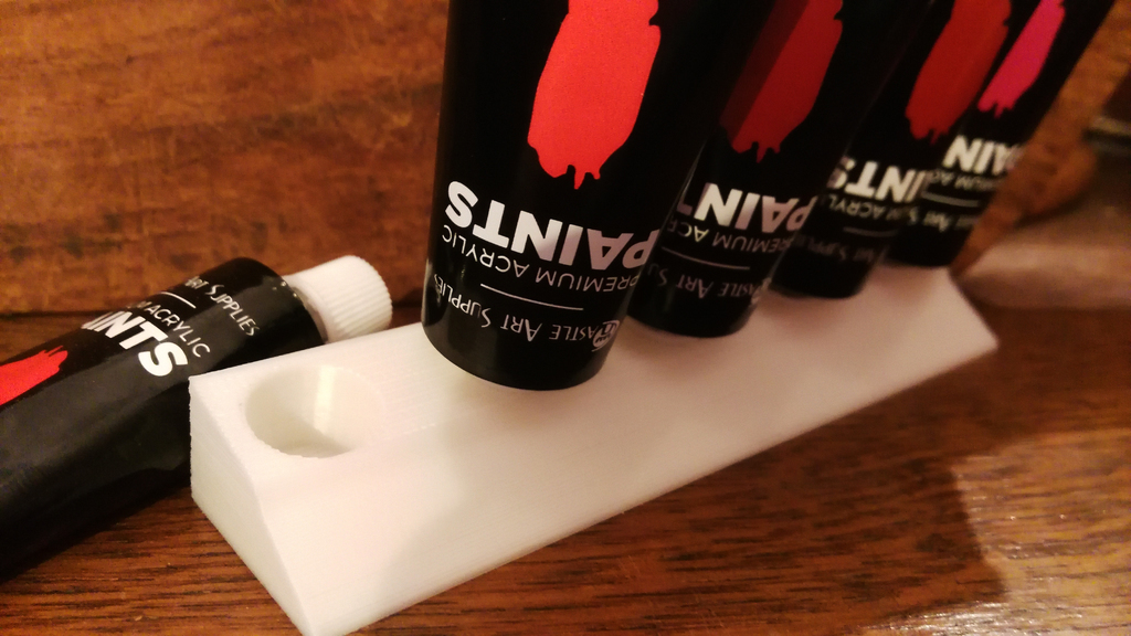 Free 3D file Color Holder for Large 22ML Tubes 🎨・3D printer model to ...