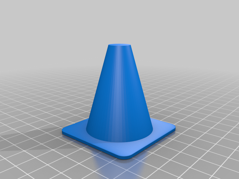Free 3D file Pylon / Traffic Cone for RC cars 🚦・3D print design to ...