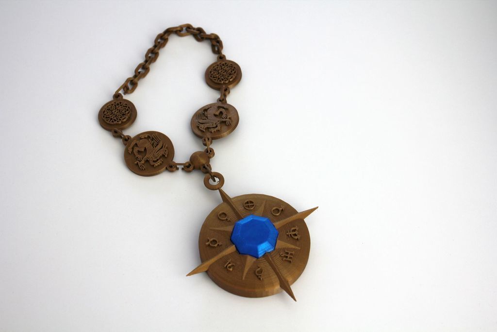 Free STL file Magical Amulet for a Wizard or Mage・Template to download ...