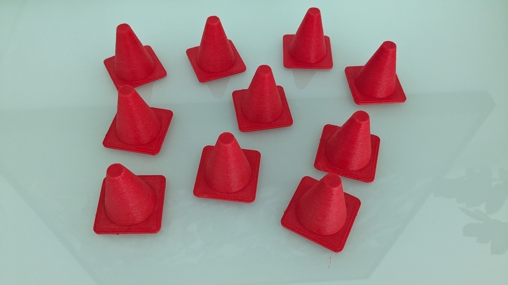 Free 3D file Pylon / Traffic Cone for RC cars 🚦・3D print design to ...