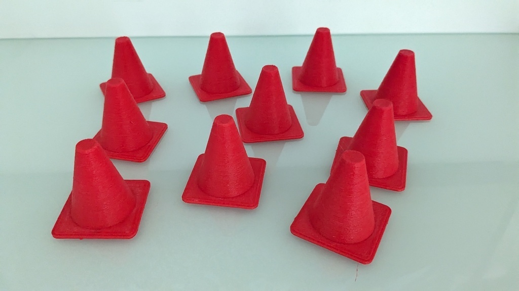Free 3D file Pylon / Traffic Cone for RC cars 🚦・3D print design to ...